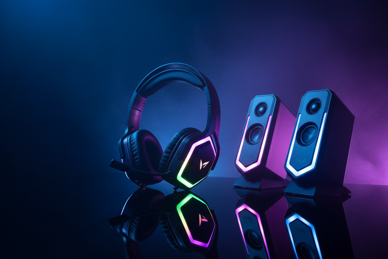 Headphones & speakers – Gaming Town